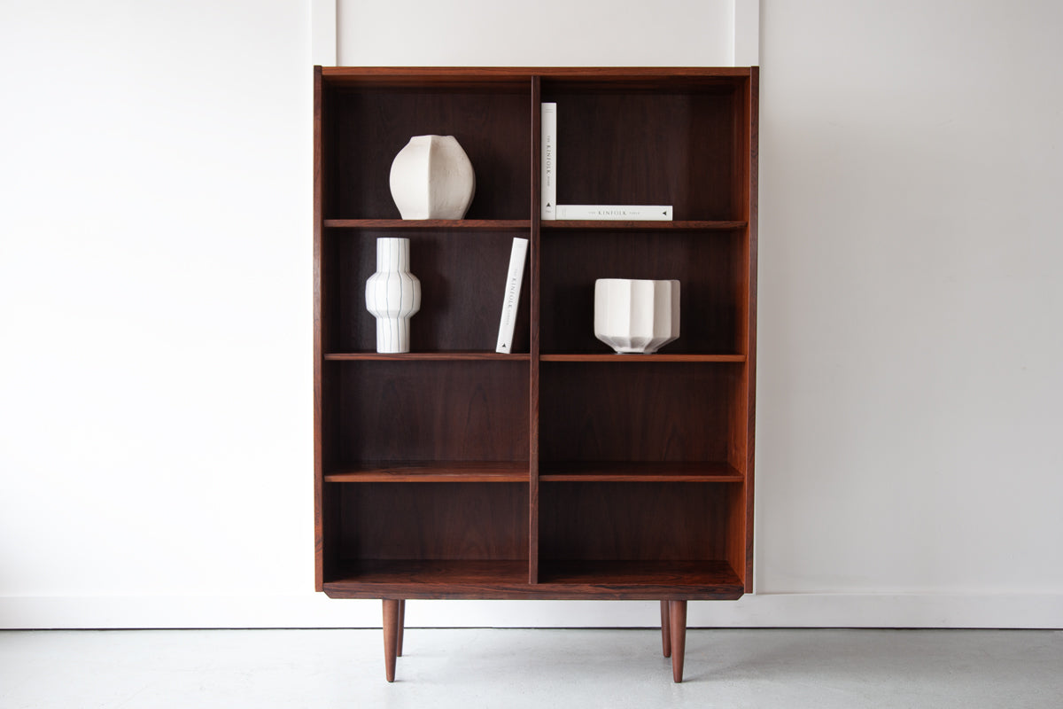 Danish Bookcase in Rosewood – House of Mobel